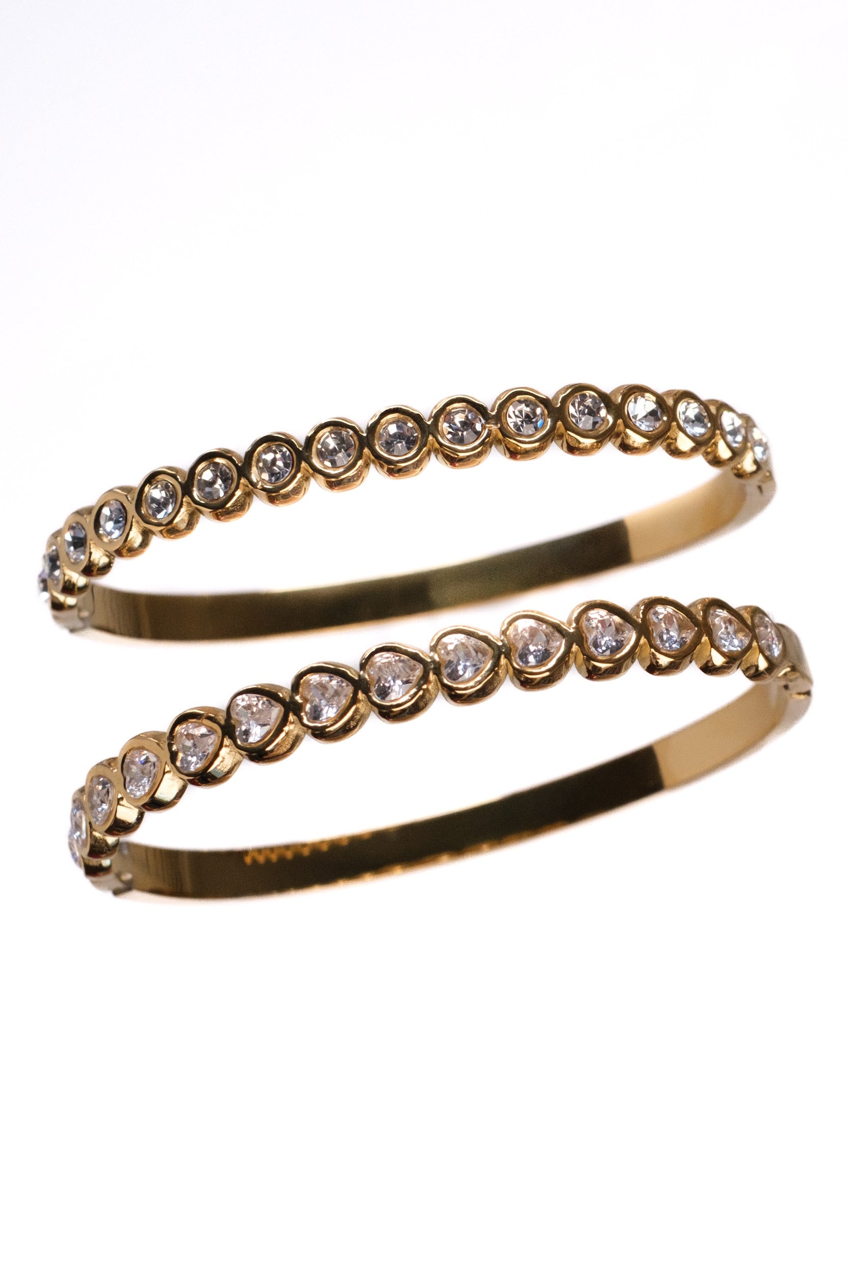 Cupid's Crush Bangle Duo 316L Stainless Steel – KC Chic Designs